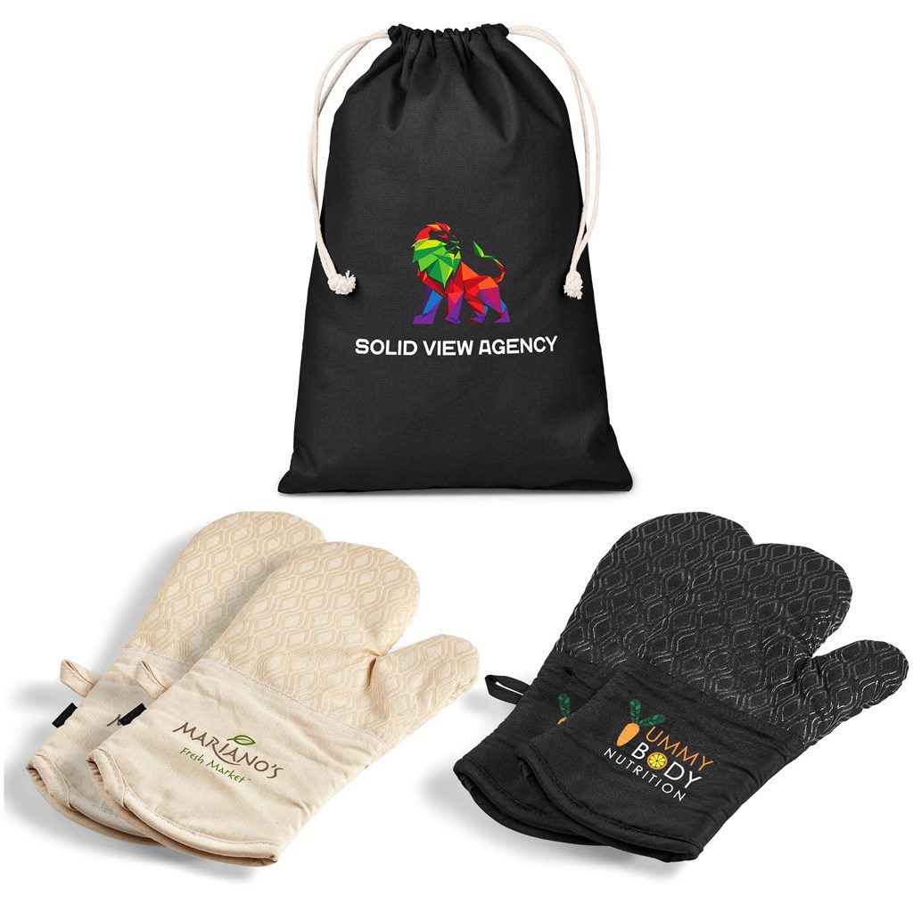 Serendipio Tanoreen Oven Glove Pair | Corporate Gifts & Clothing | Printex