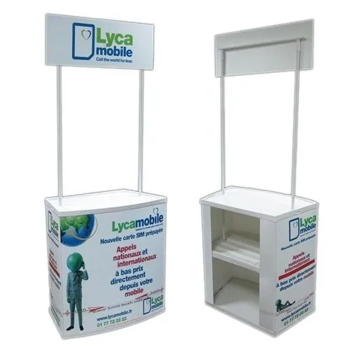 Branded Header Promo Table | Display Solutions | PRINTEX