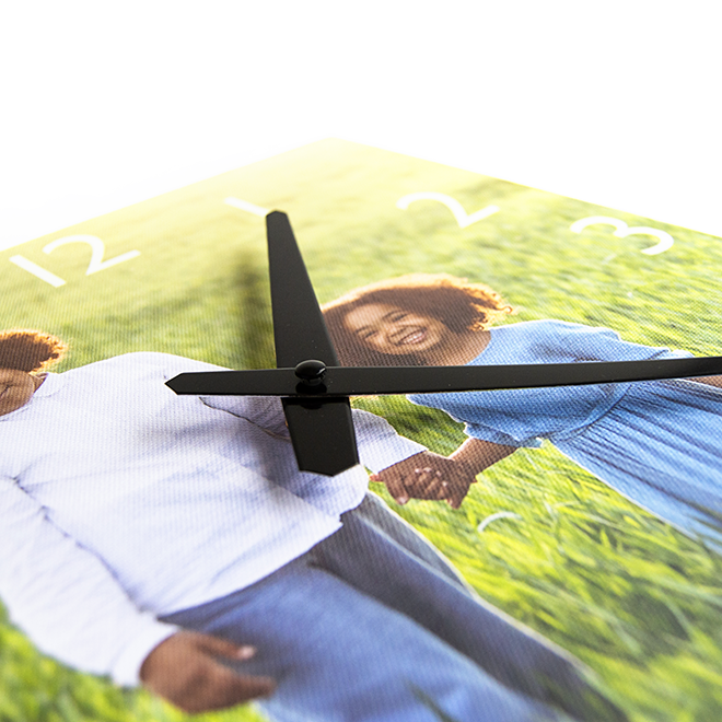 Custom Printed Canvas Clock | PRINTEX