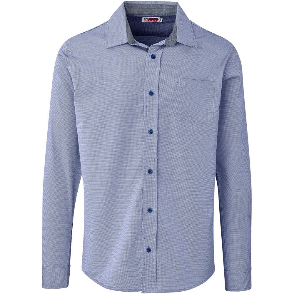 Mens Long Sleeve Coventry Shirt - Royal Blue | Corporate Gifts ...
