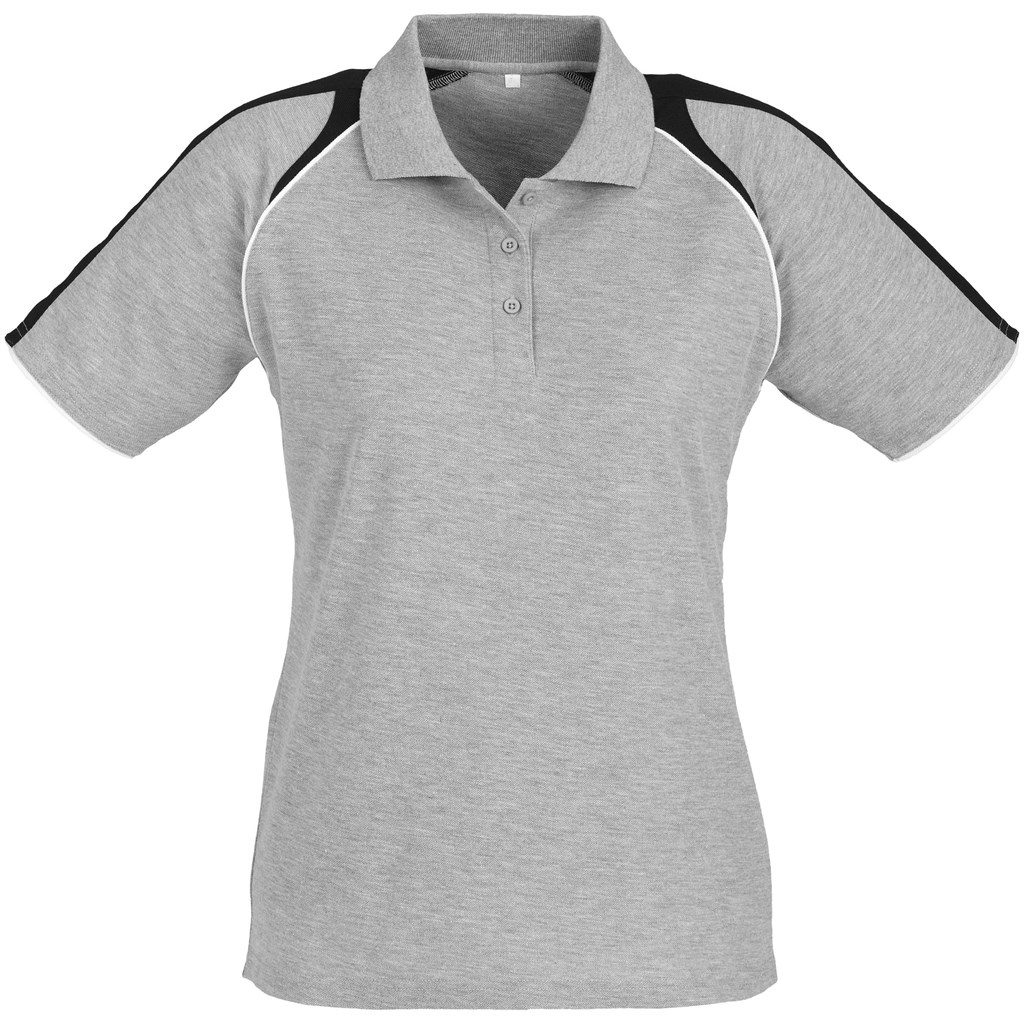 Ladies Triton Golf Shirt - Grey | Corporate Gifts & Clothing | Printex