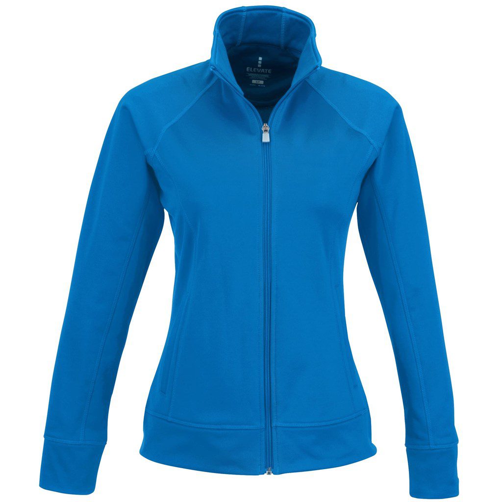Ladies Okapi Knit Jacket - Blue | Corporate Gifts & Clothing | Printex