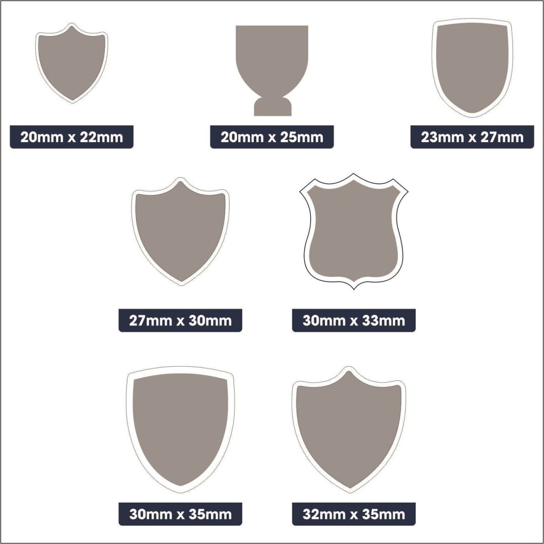 Custom Shield Lapel Badges | Buttons & Badges | Lapel Badges