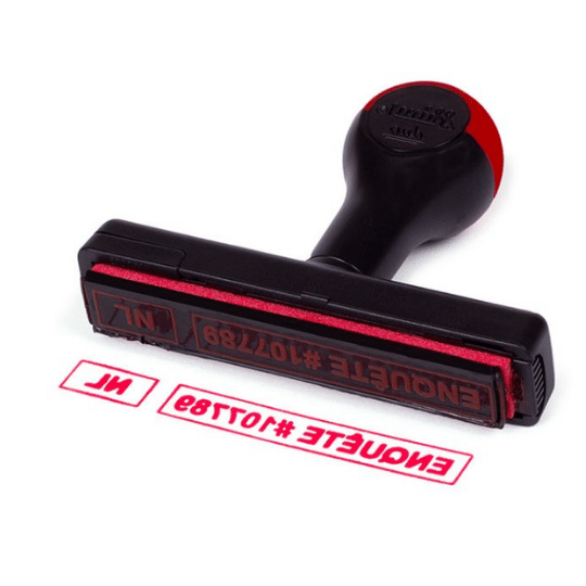 DUO Custom Hand Stamps 60x70mm | Stamps & Badges