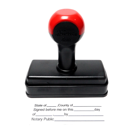 DUO Custom Hand Stamps 60x100mm | Stamps & Badges