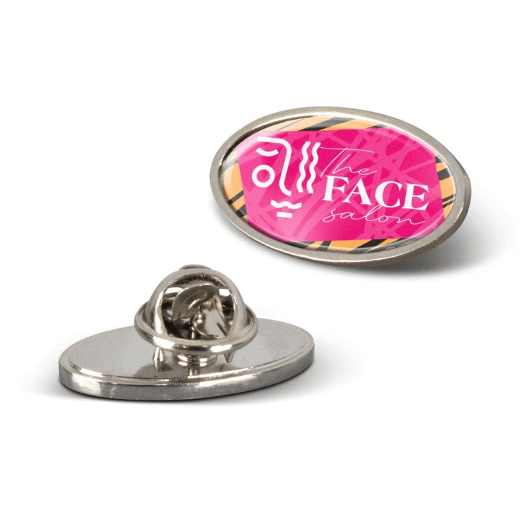 Custom Oval Lapel Badges | Buttons & Badges | Lapel Badges