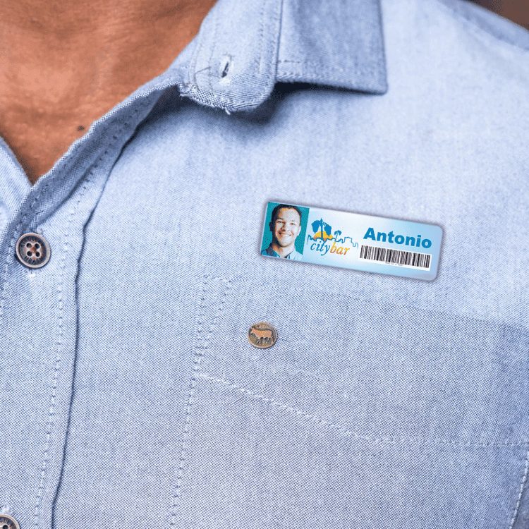 Photo ID Name Badges | Buttons & Badges | Plastic Badges