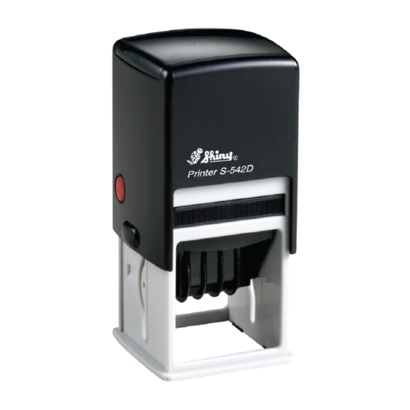 Shiny S-542D Dater Stamp 42x42mm | FREE Design Included