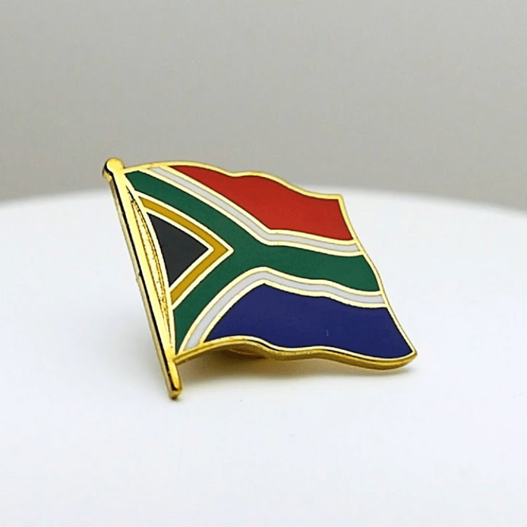South African Flag Pin Badges | Buttons & Badges | Lapel Badges