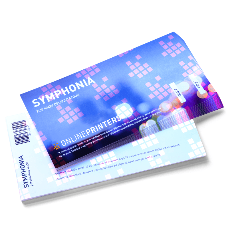 Custom Printed Event Tickets - Events & Promotions - Printex