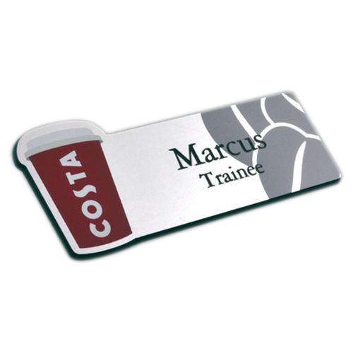 Custom Shaped Name Badges | Buttons & Badges | Printex