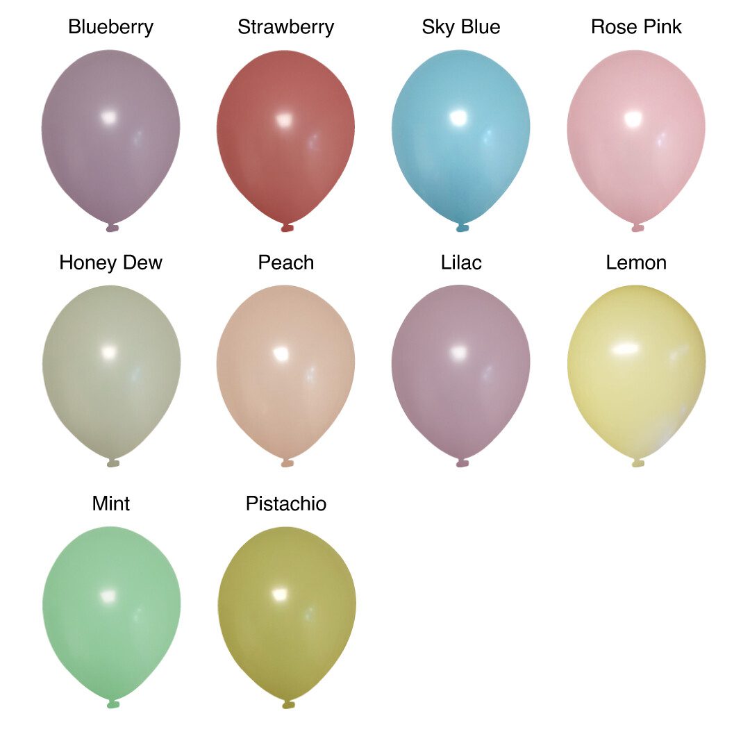 Pastel Printed Latex Balloons | Events & Promotions | PRINTEX