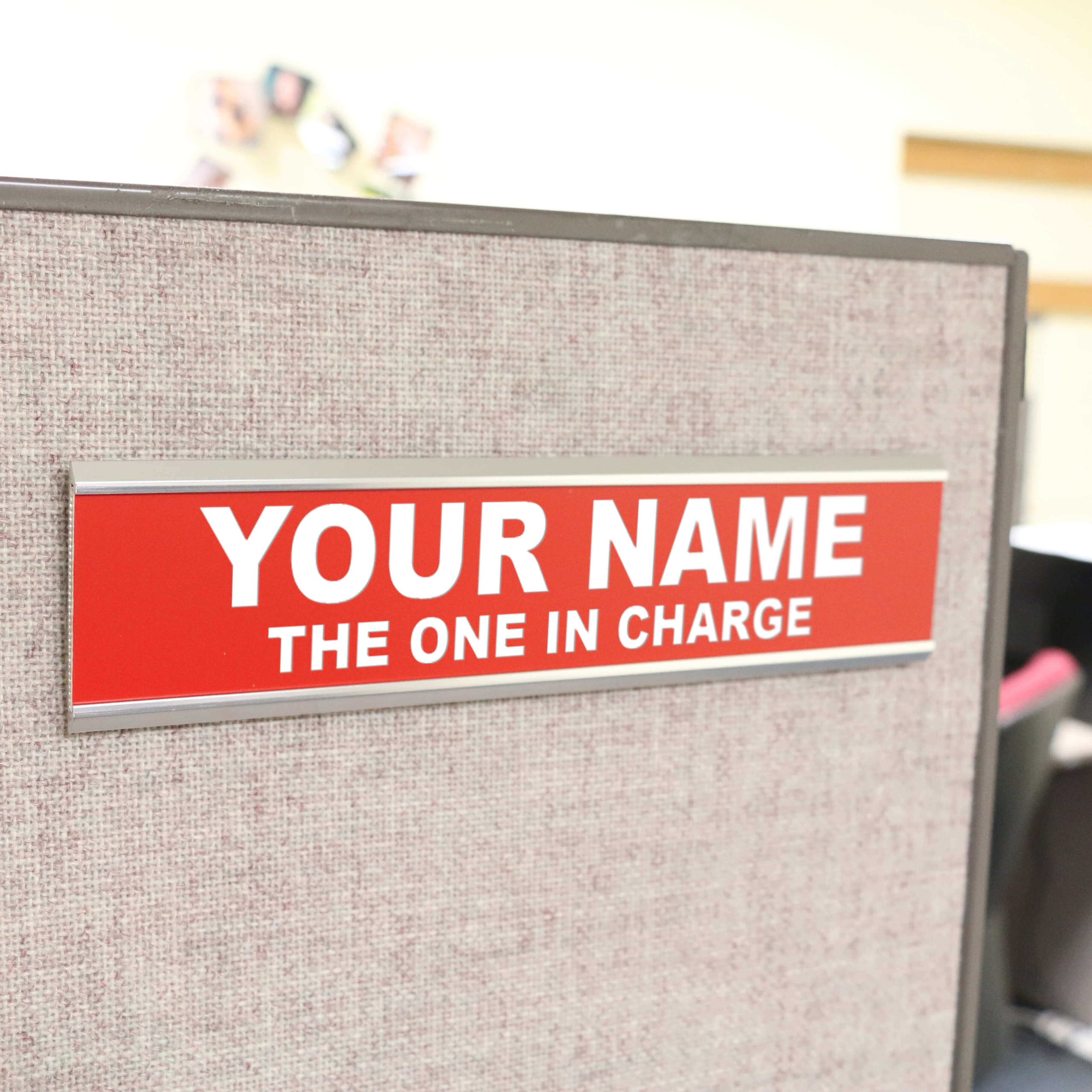 Engraved Wall Name Holders | Embossers & Engraving | Printex