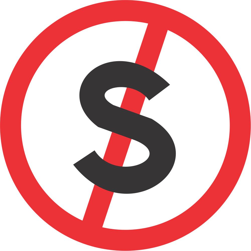 NO STOPPING ROAD SIGN (R217) - Road Signs