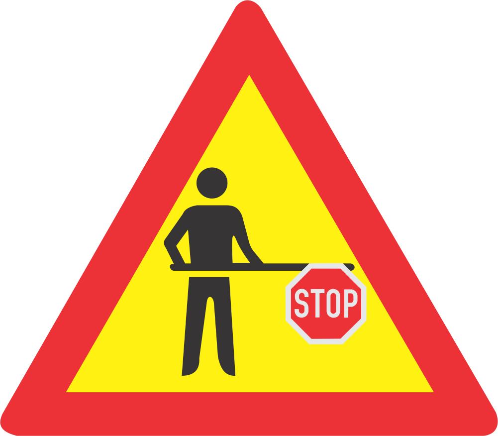 SCHOLAR PATROL AHEAD ROAD SIGN (TW305) - Road Signs