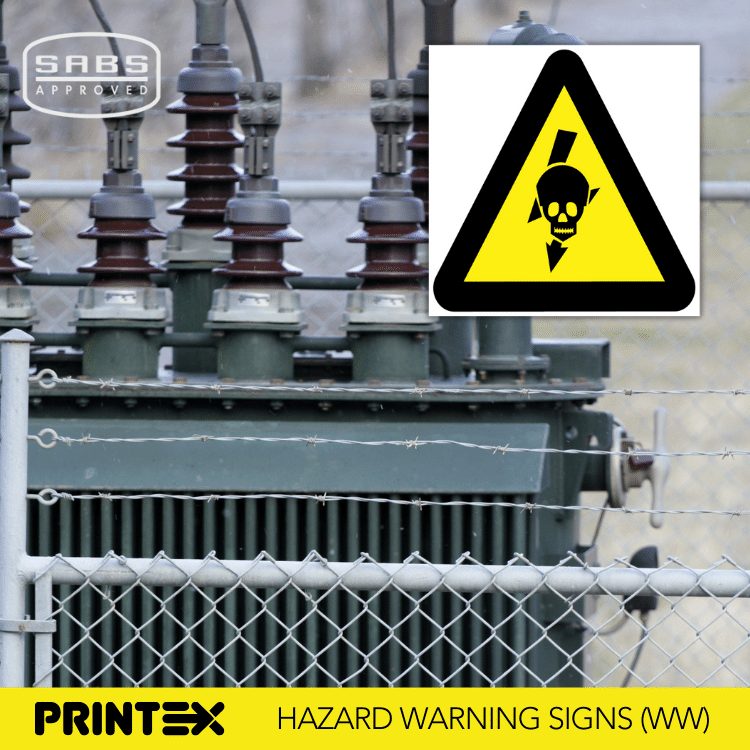 BEWARE OF EXPOSED LIVE HIGH VOLTAGE SAFETY SIGN