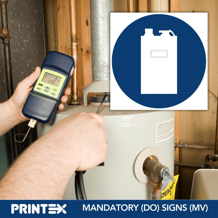 CARBON MONOXIDE GAS MONITOR SHALL BE WORN SIGN