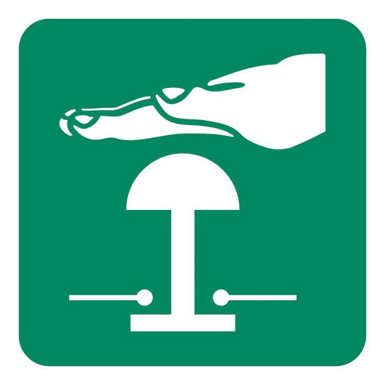 EMERGENCY STOP SAFETY SIGN - General Information Signs