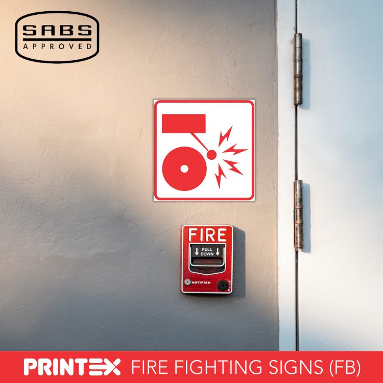 FIRE ALARM SAFETY SIGN (FB 5) - Fire Fighting Signs (FB)