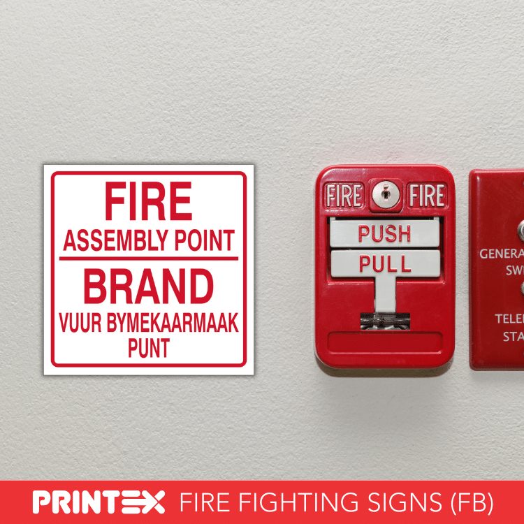 FIRE ASSEMBLY POINT SAFETY SIGN - Fire Fighting Signs (FB)