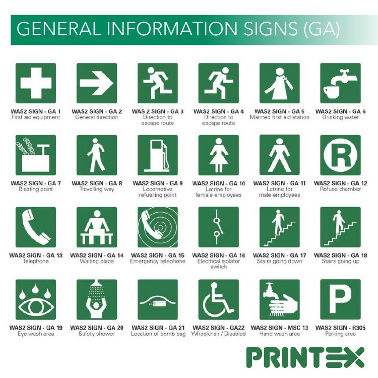 Green Information Sign