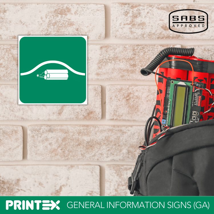 LOCATION OF BOMB BAG SAFETY SIGN - General Information