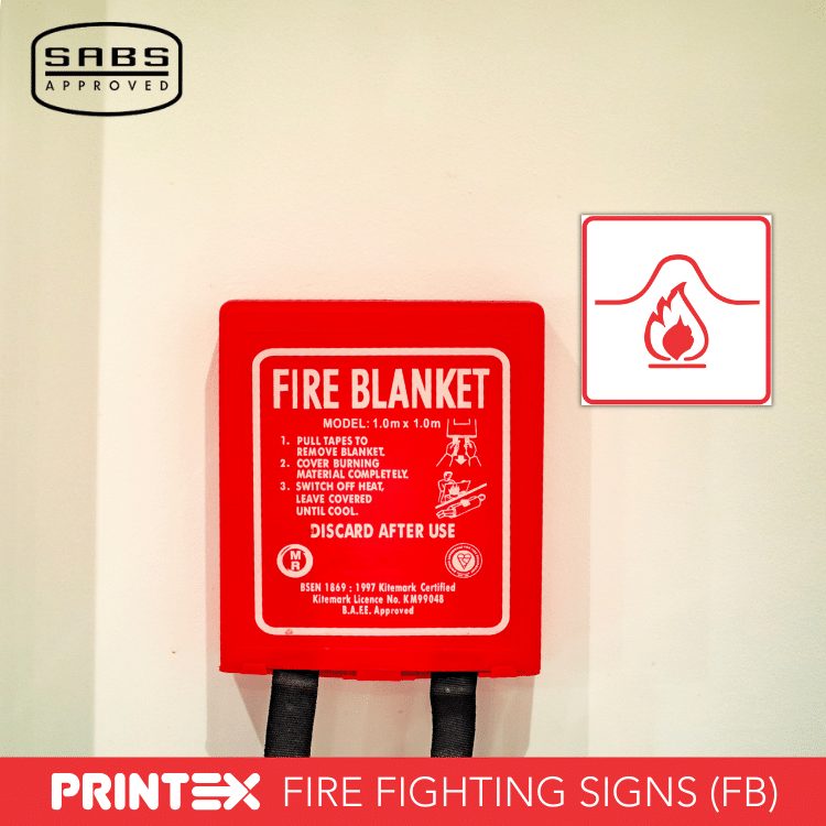 LOCATION OF FIRE BLANKET SAFETY SIGN - Fire Figh Signs