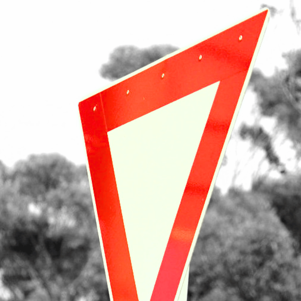 Yield Road Sign | R1 Series Control | We Deliver Nationwide