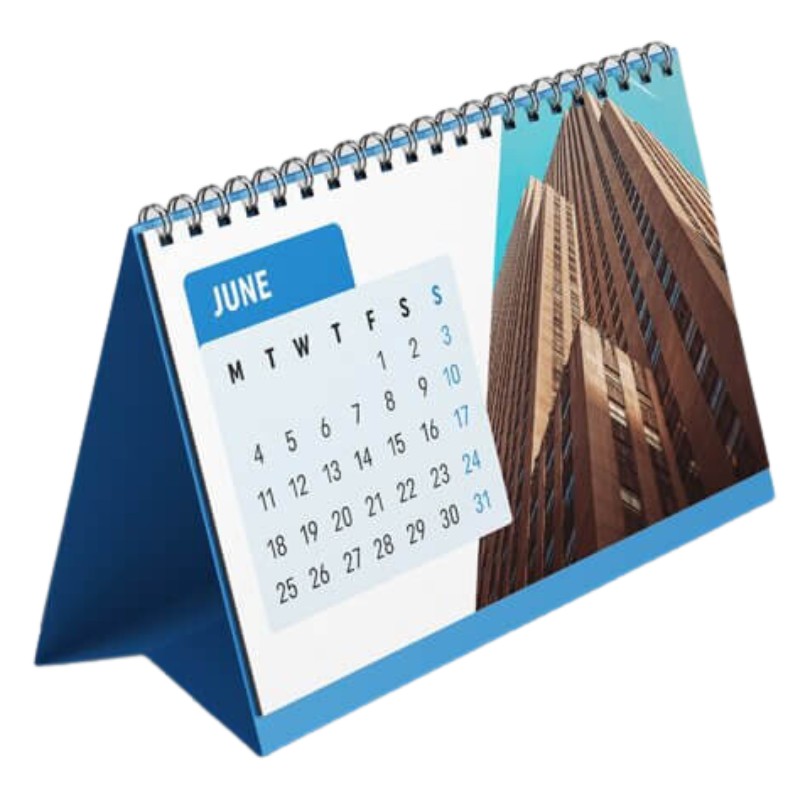 Wiro desk calendar printing | PRINTEX