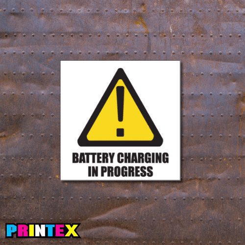 Battery Charging In-Progress Sign | Gas Signs