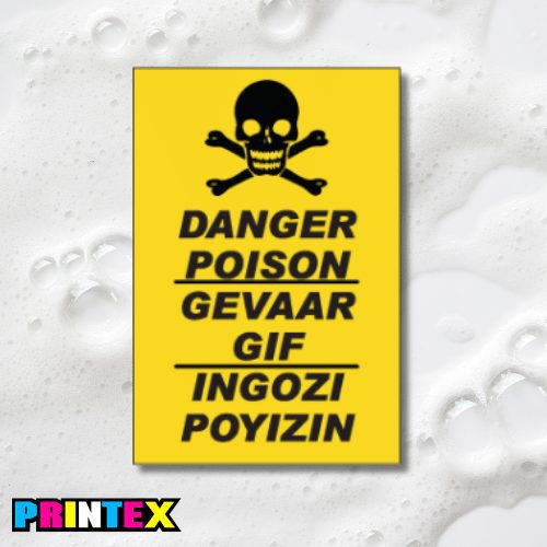 Danger Poison Sign | Poison Signs