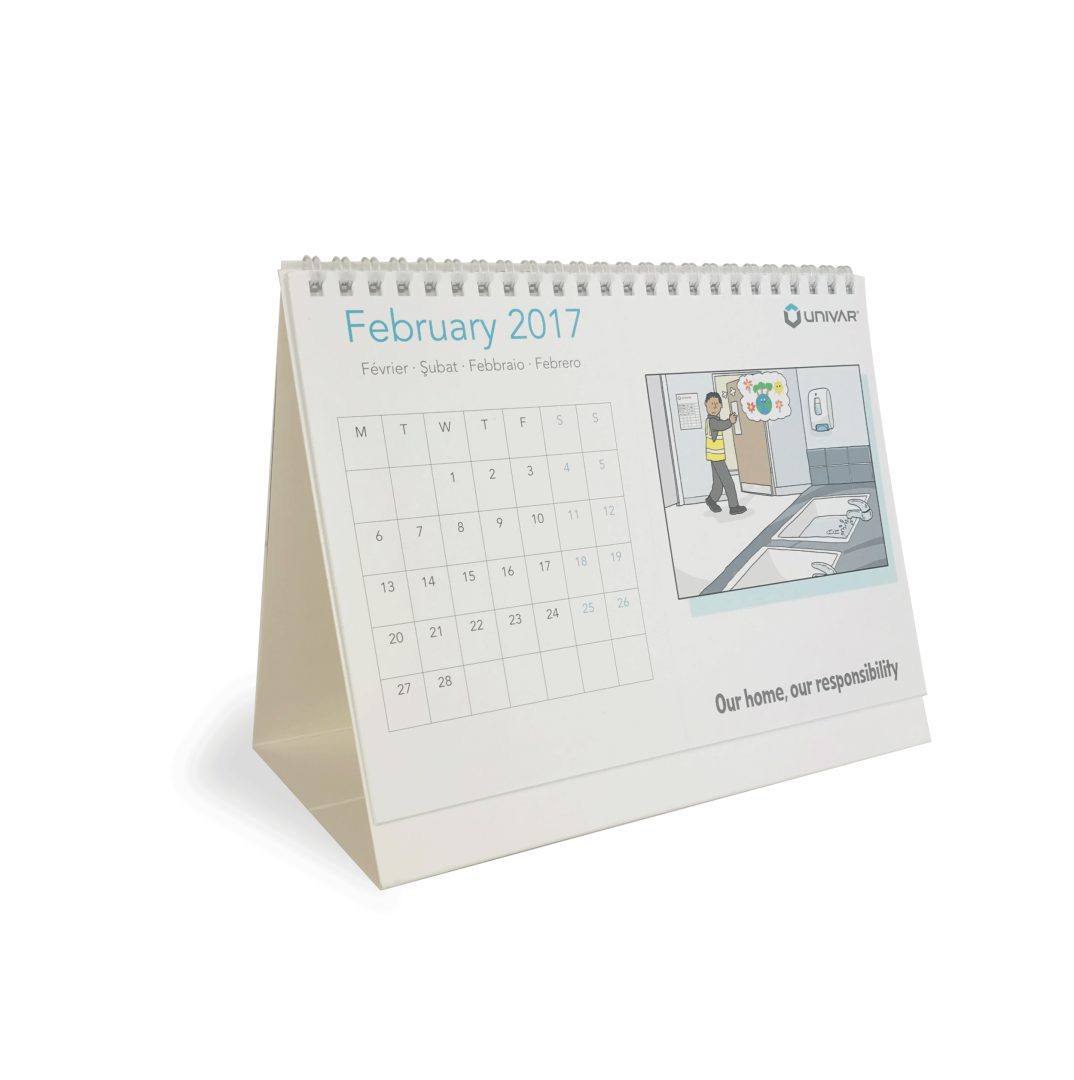 2024 Wiro Desk Calendars | PRINTEX