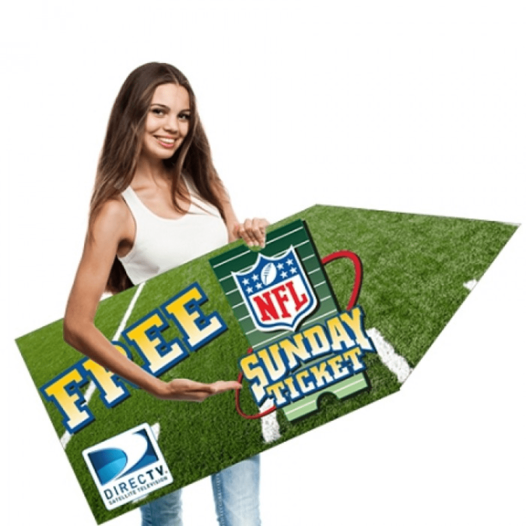 Standard Arrow spinner boards | Promo Event Boards | Free Design