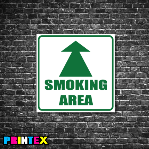 Smoking Area Business Sign | Office & Retail Signs | Printex