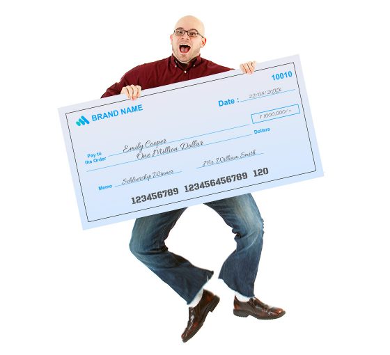 Promo Novelty Checks | Promo Event Boards | FREE Design