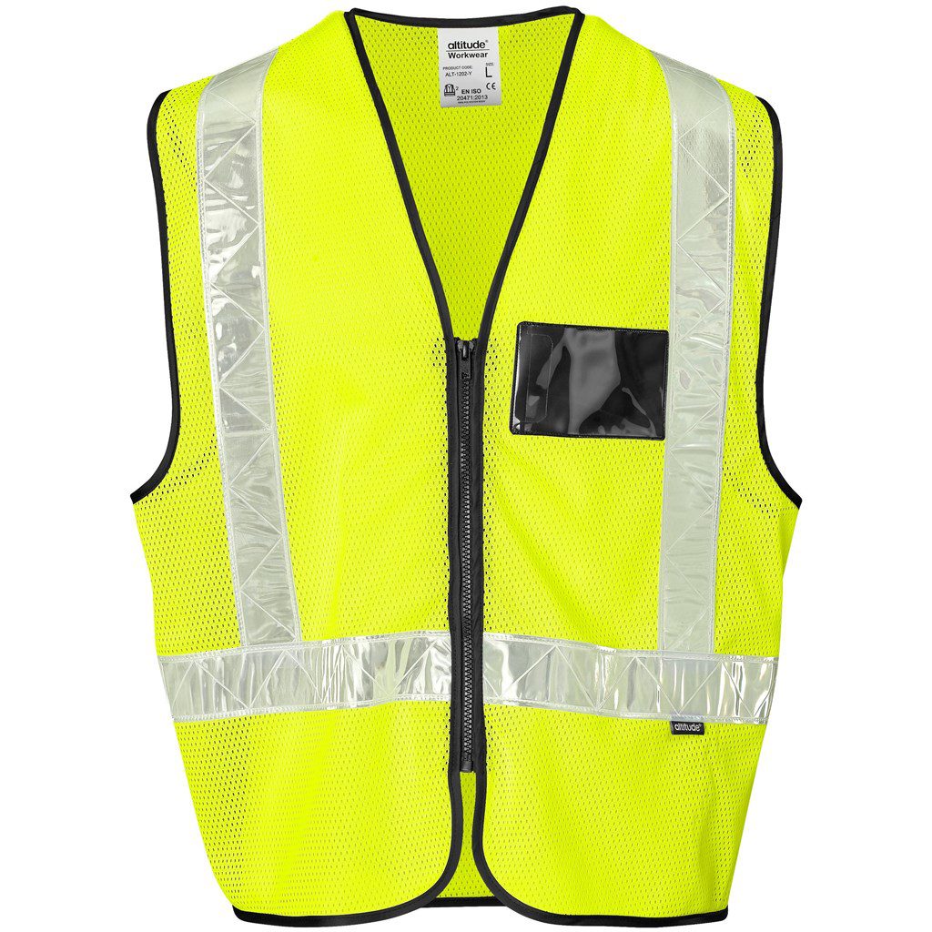 Airport Hi-Viz Reflective Full Zip Vest | FREE Design