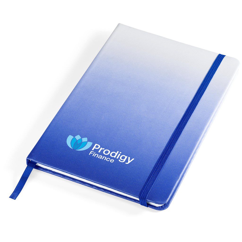 Altitude Santiago A5 Hard Cover Notebook - Blue | FREE Design