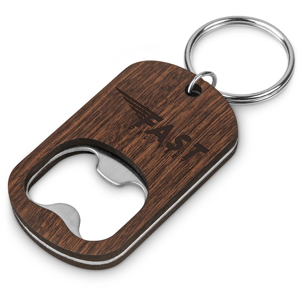 Catalina Bottle Opener Keyholder - Brown | FREE Design