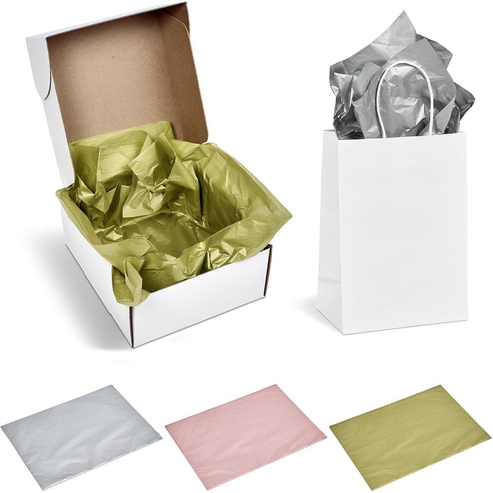 Lustre Tissue Paper - Pack of 10 Sheets | FREE Design