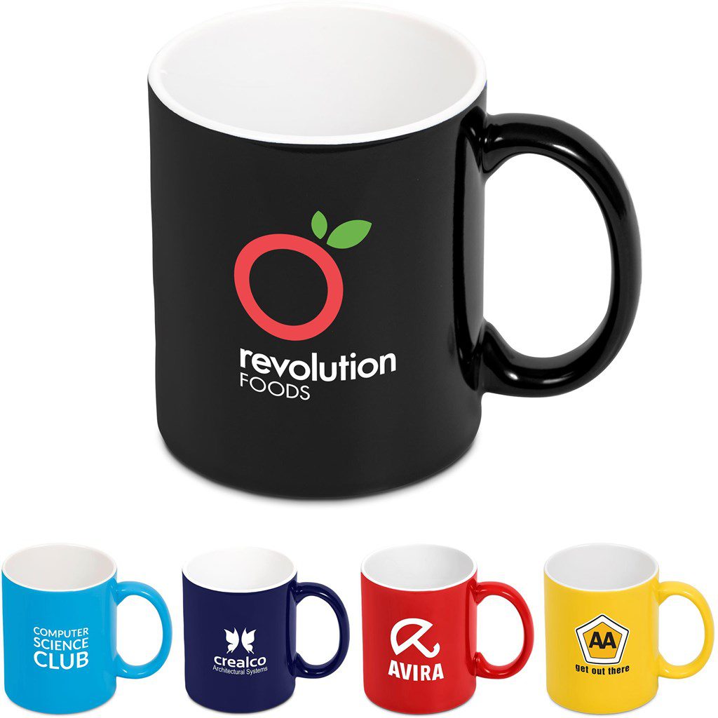 Omega Ceramic Coffee Mug - 330ml | FREE Design