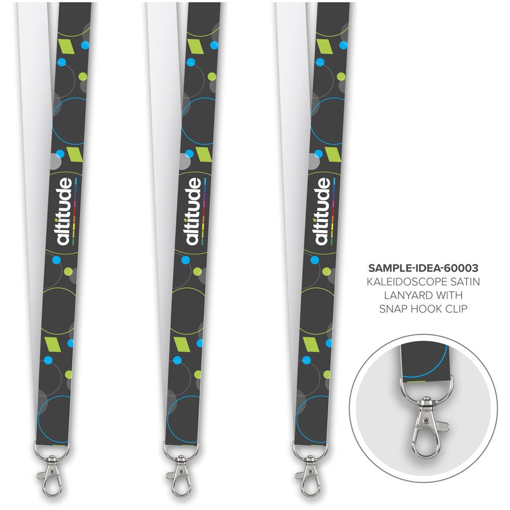 Altitude Kaleidoscope Satin Lanyard - Sample | FREE Design