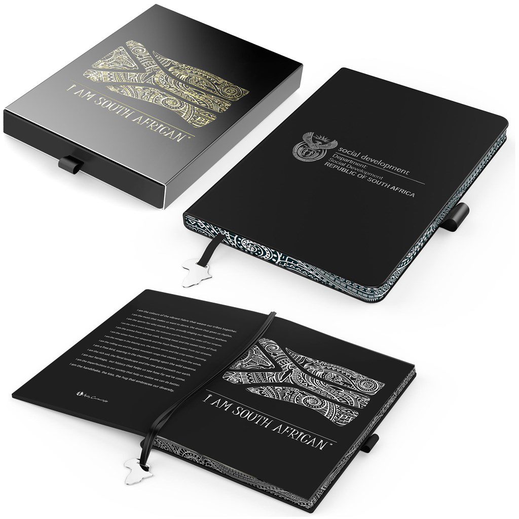 Andy Cartwright "I Am South African" A5 Hard Cover Notebook | FREE Design