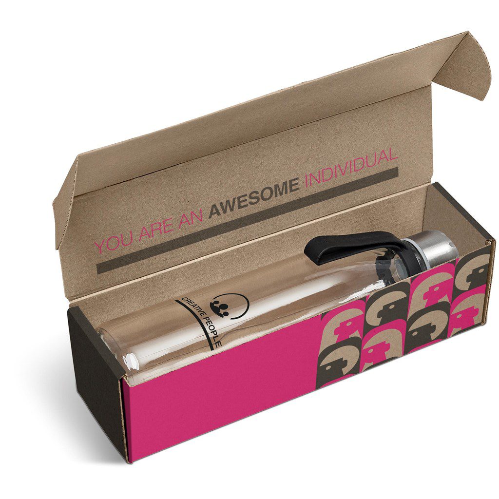 Loopy Bottle in Bianca Custom Gift Box | FREE Design