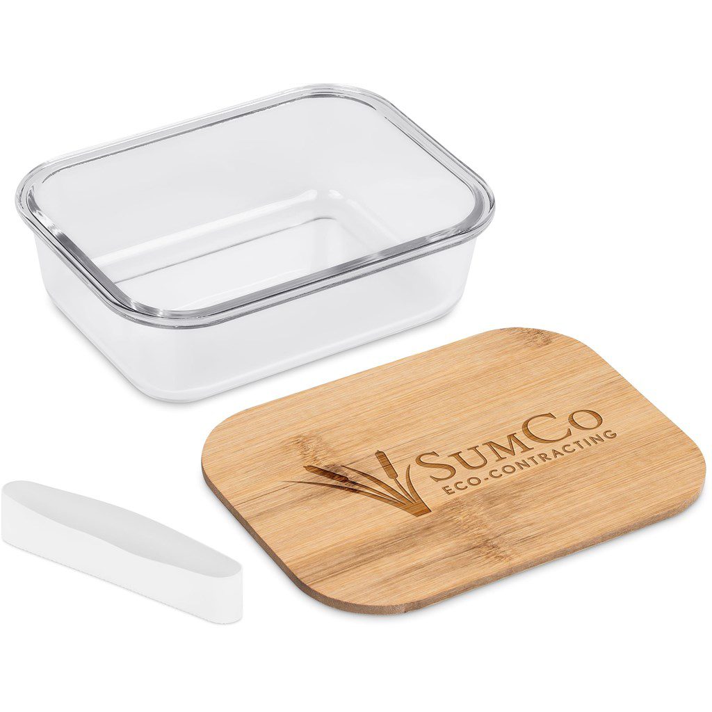 Okiyo Moshi Glass & Bamboo Lunch Box | FREE Design