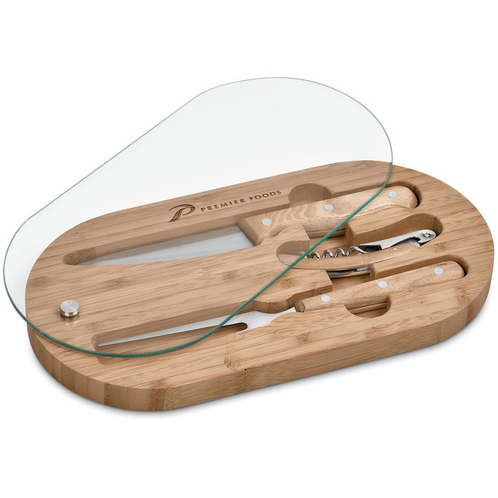 Okiyo Suraisu Bamboo Food & Wine Set | FREE Design
