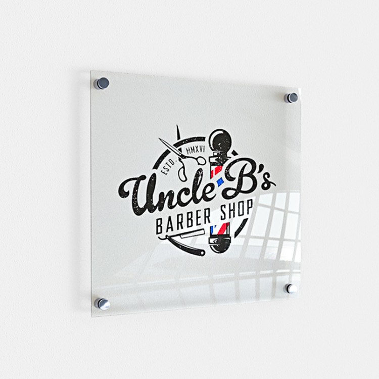 Custom Printed Perspex Acrylic Signs | FREE Design