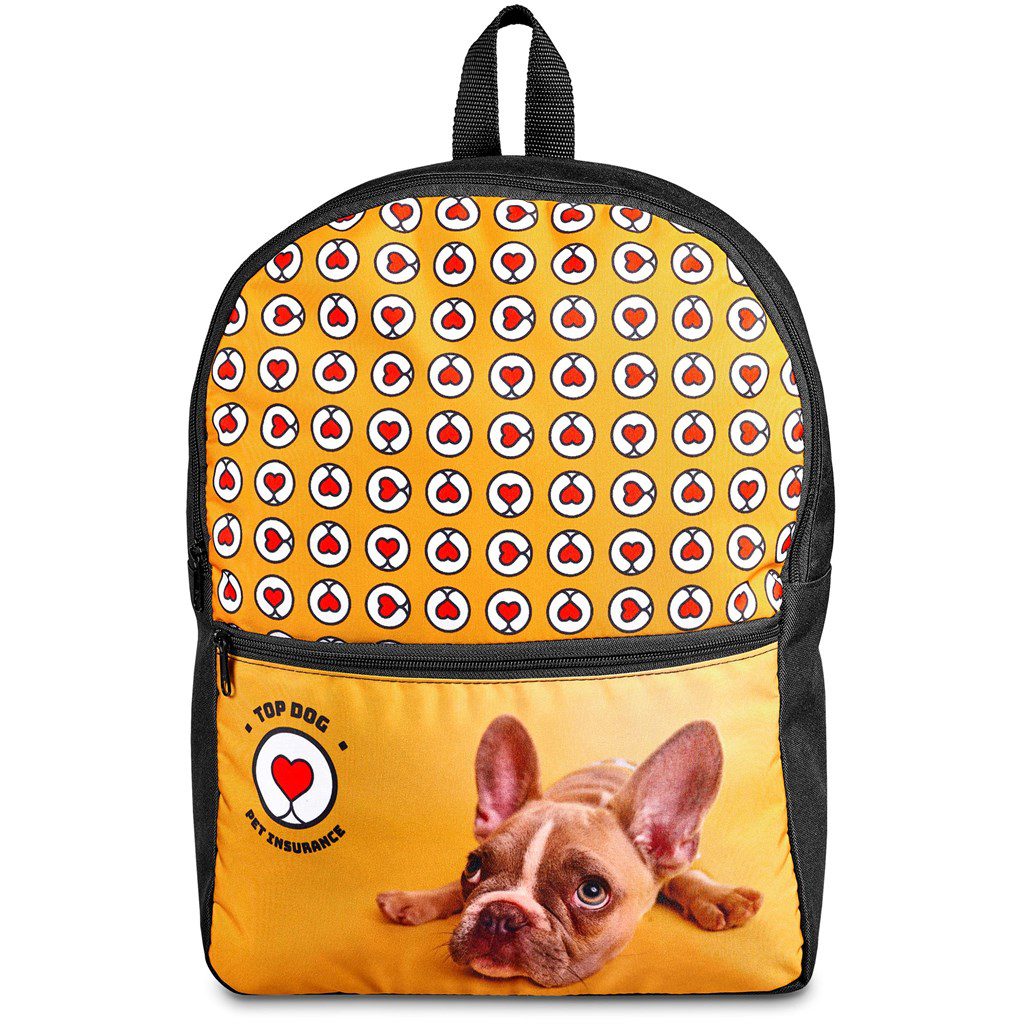 Pre-Printed Sample Hoppla Huron Backpack | FREE Design