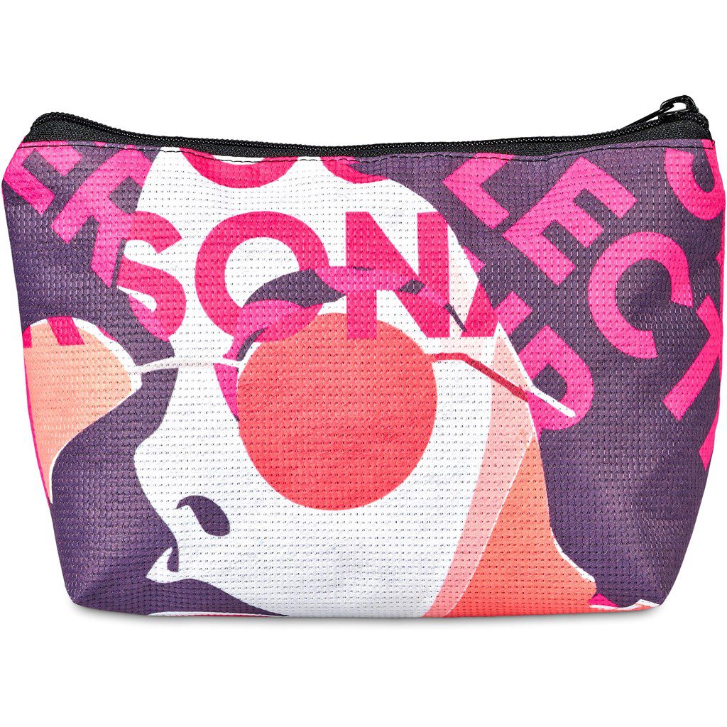 Pre-Printed Sample Hoppla Leanne RPET Midi Toiletry Bag | FREE Design
