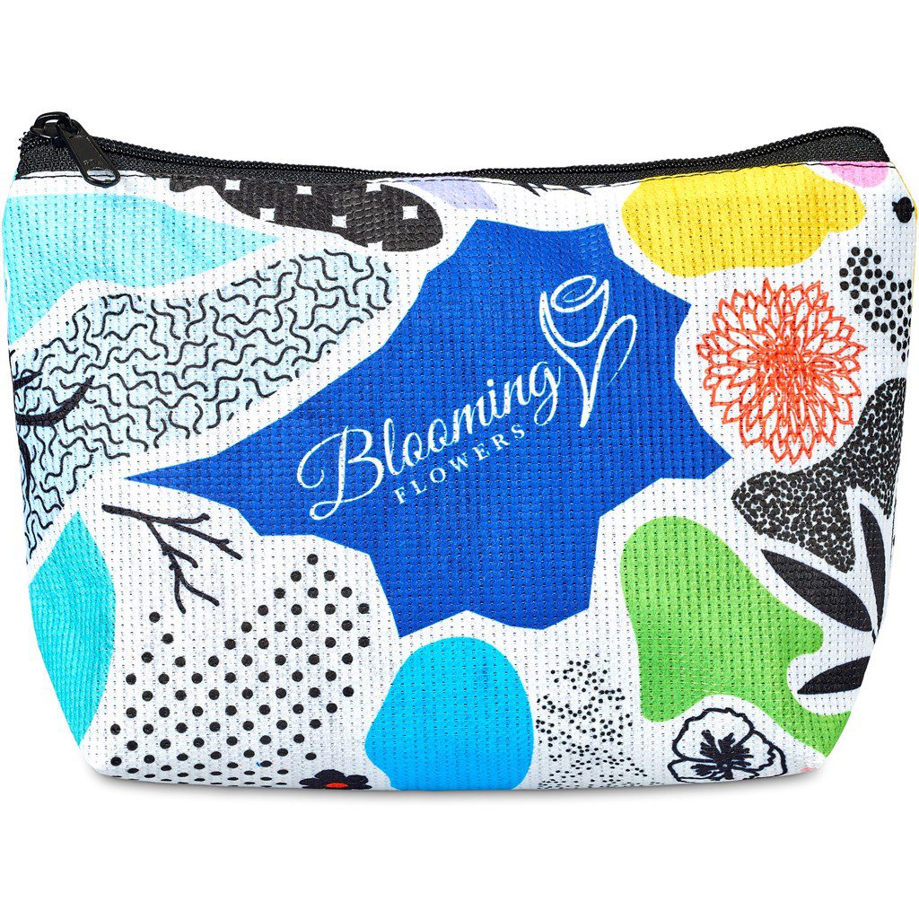 Pre-Printed Sample Hoppla Leanne RPET Midi Toiletry Bag | FREE Design