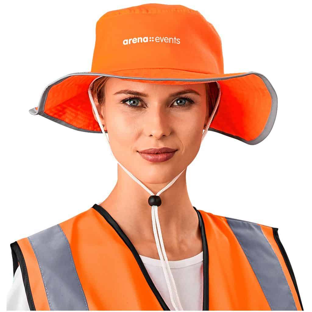 Roadside Hi-Viz Reflective Hat | FREE Design